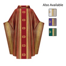 Monastic Cross Chasuble With cross lined sleeves. 2-5188-XX. Tonini ...