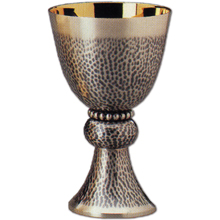 Silver Plated Brass Chalice With Gold Lined Cup. 80-1733. Tonini Church ...