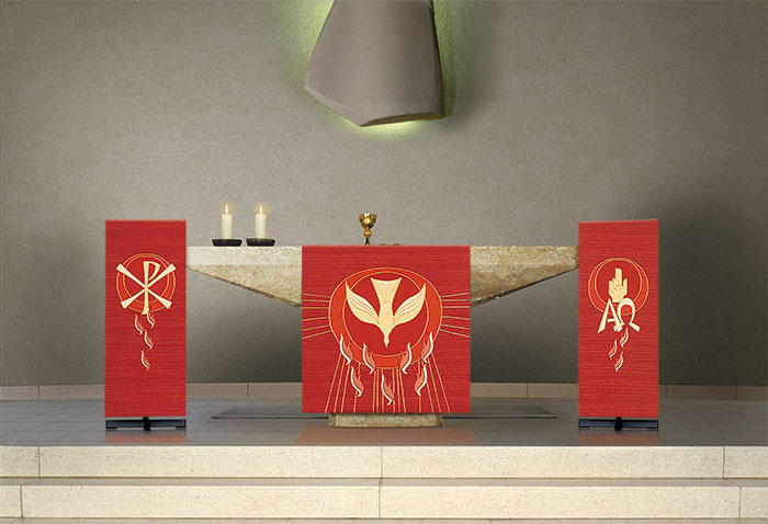 Altar Cover. 64-2164-XX. Tonini Church Supply