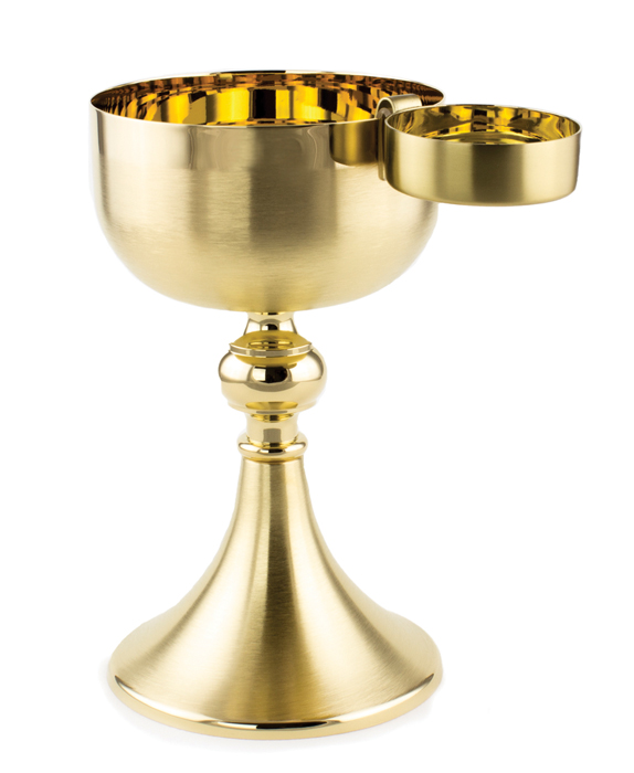 Gluten Free Host Side Ciborium. 80-0542. Tonini Church Supply