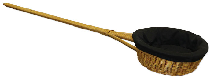 Regular Handle Offering Basket. 86-0515 Tonini Church Supply