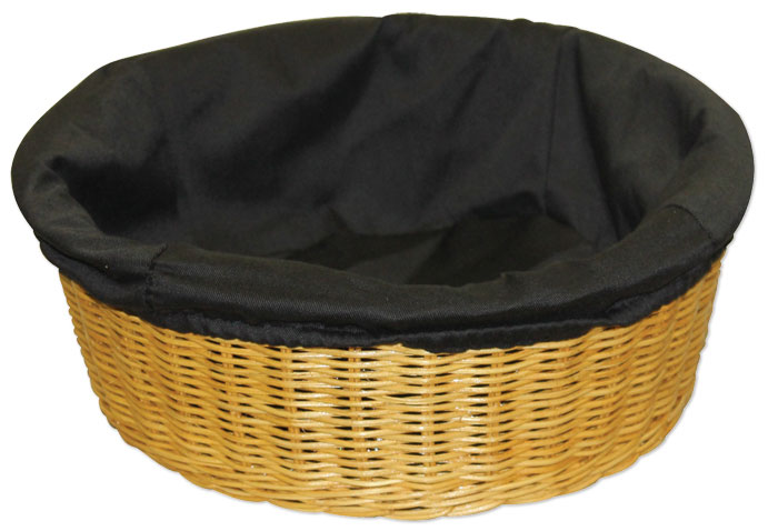 Round Reed Offering Collection Basket. 86-1013. Tonini Church Supply